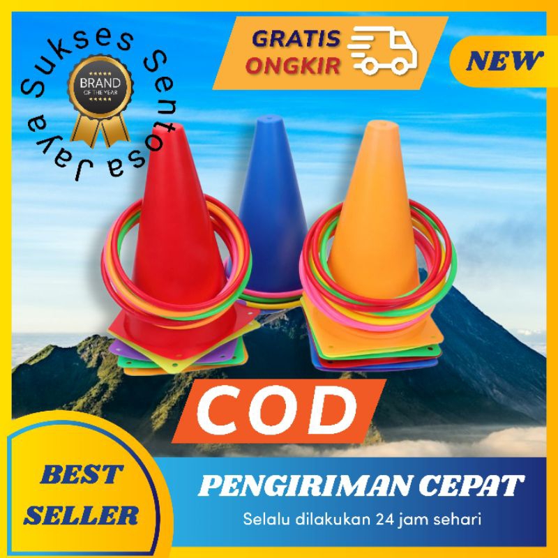 Jual Mainan Anak Cone Kerucut Ring | Shopee Indonesia