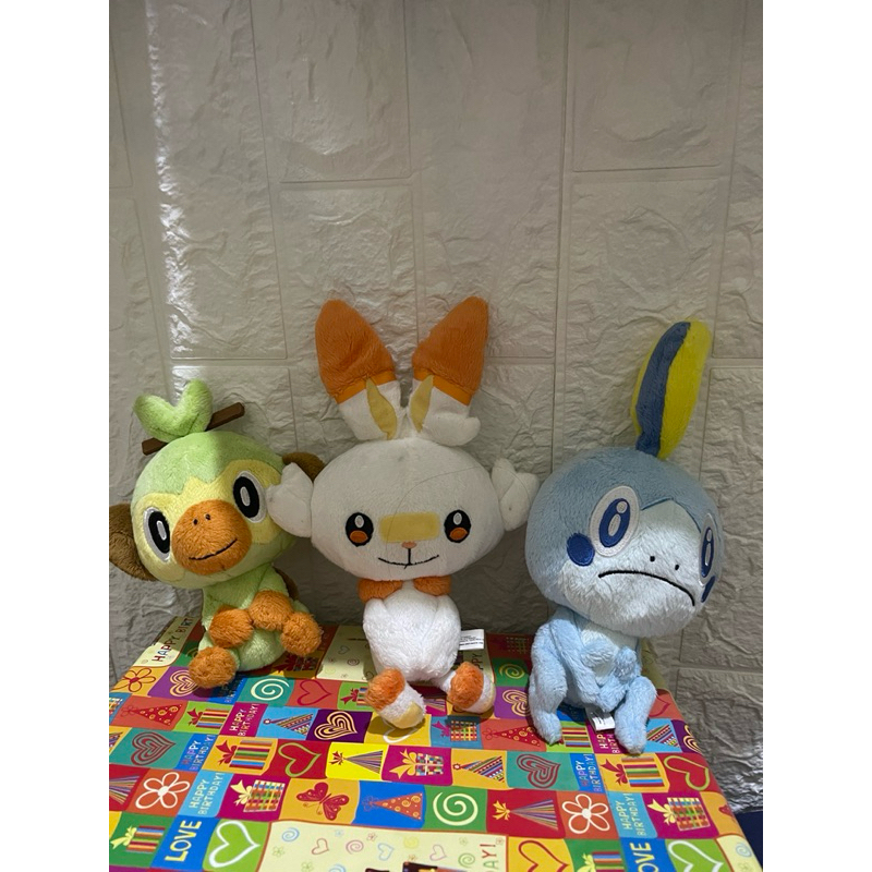 Jual scorbunny,groakey,soble pokemon kuji | Shopee Indonesia