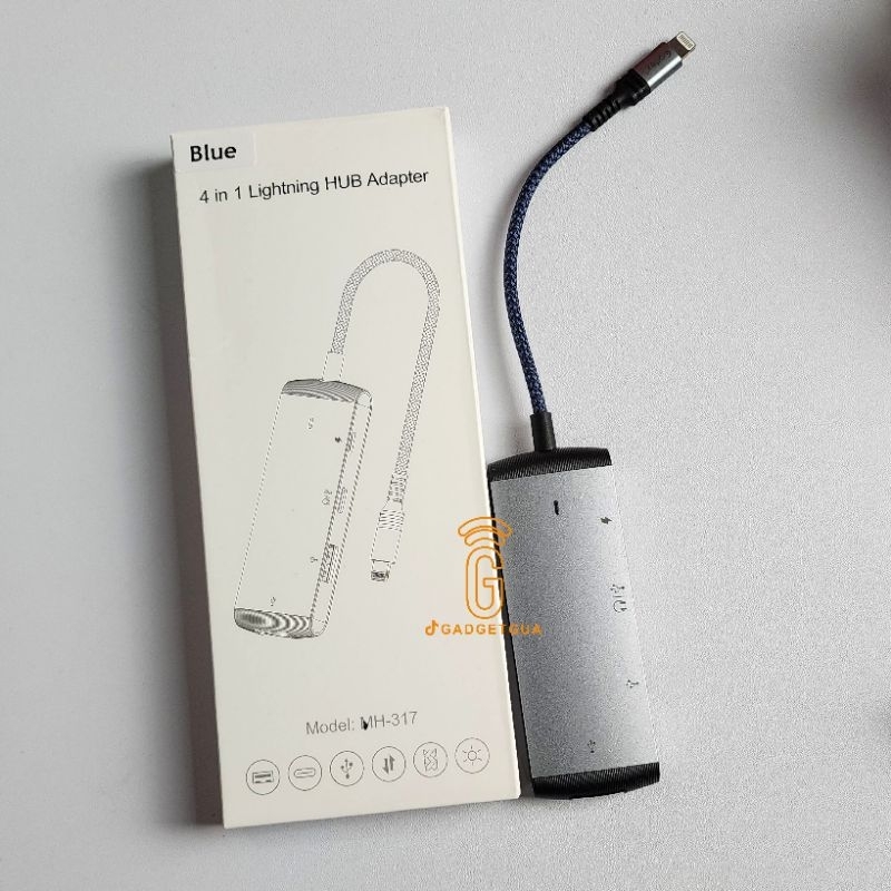 Jual OTG iPhone MH317 Cortex USB to Lightning/iPhone/iPad (HUB Adapter ...