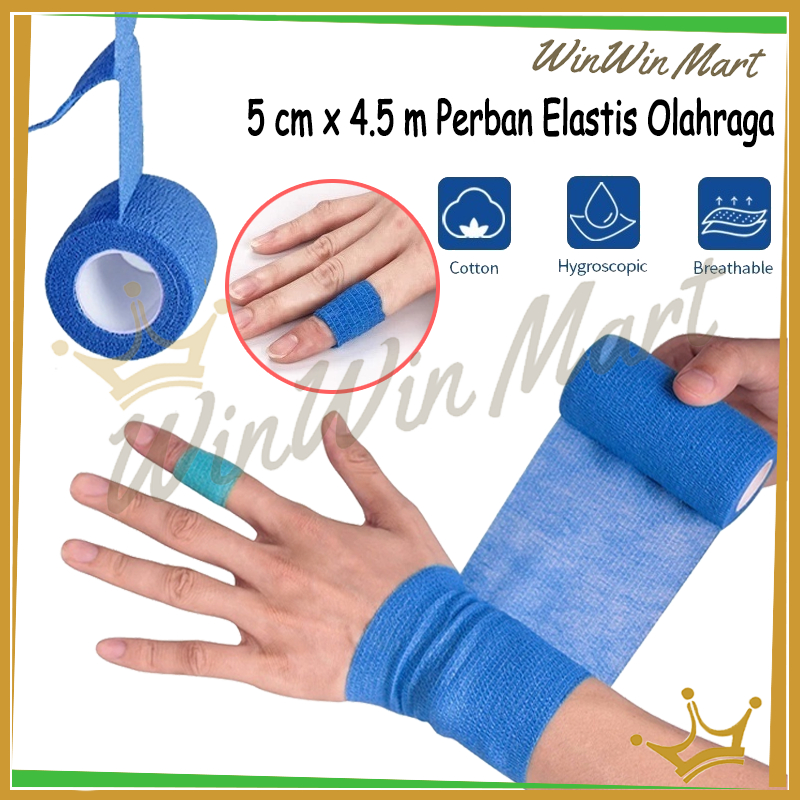 Jual Finger Tape/Olahraga Taping/Protective Tape/Kinesiology Tape/Wrist ...