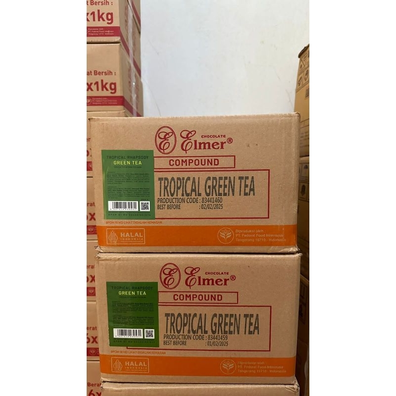 Jual Elmer Compound Tropical GreenTea 12x1Kg | Shopee Indonesia