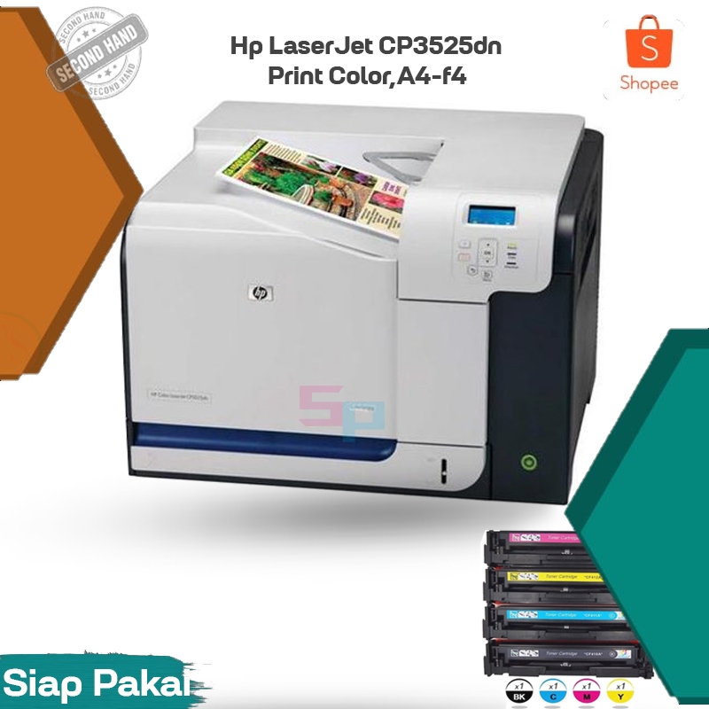 Jual Hp LaserJet CP3525dn Siap pakai | Shopee Indonesia