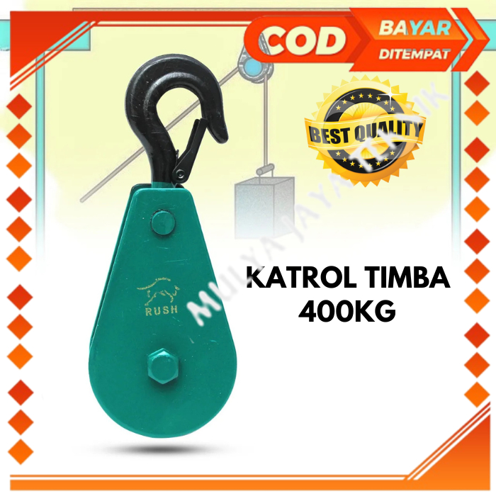 Jual Kerekan Timba Sumur Besi 400kg Katrol Angkat Barang 2 Inch ...