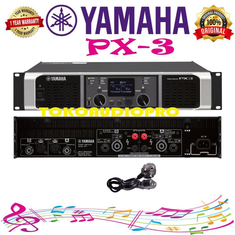 Jual Yamaha PX3 Power Amplifier Original Yamaha PX-3 | Shopee Indonesia