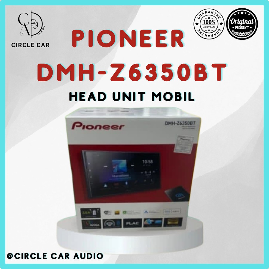 Jual HEAD UNIT DOUBLE DIN PIONEER DMH-Z6350BT / HEAD UNIT ANDROID | Shopee Indonesia