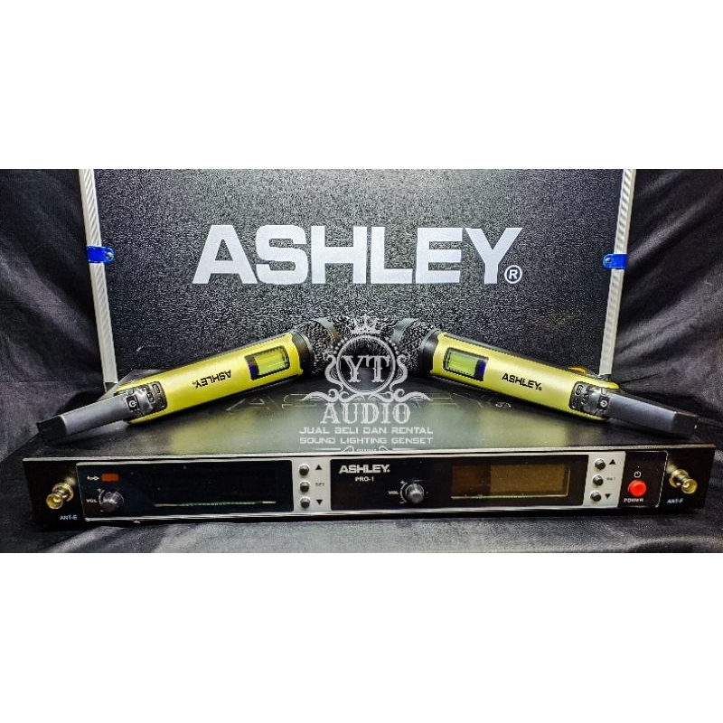 Jual Mic Wireless Ashley Pro 1 / Pro1 ORIGINAL ( Multi Channel ...