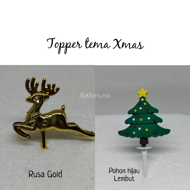 Jual Topper Tema Natal (1pcs) | Shopee Indonesia