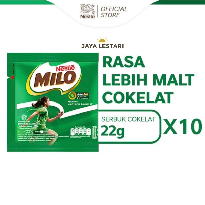Jual Nestle Milo Renceng (10 Sachet) | Shopee Indonesia