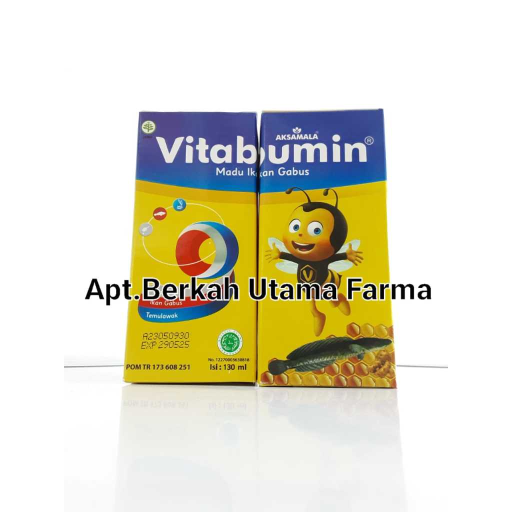 Jual Vitabumin Madu Ikan Gabus & Temulawak 130 ml - Penambah Nafsu Makan | Shopee Indonesia