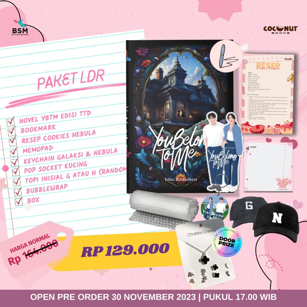 Jual Novel You Belong to Me - Intan Ramadhani - Coconut Books | Shopee ...