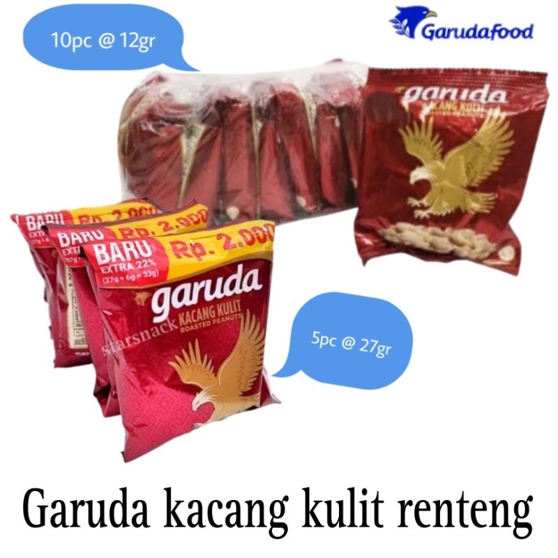 Jual Kacang Kulit Garuda renteng | Shopee Indonesia
