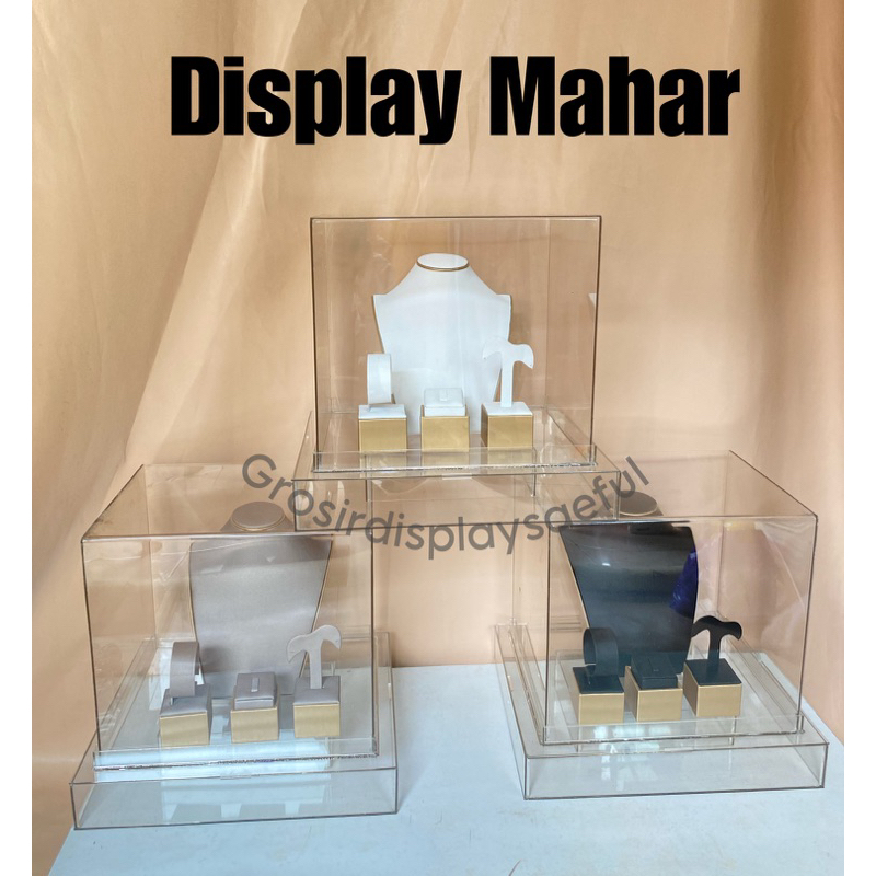 Jual Box Mahar Full Akrilik Plus Display perhiasan/Hantaran Mahar ...