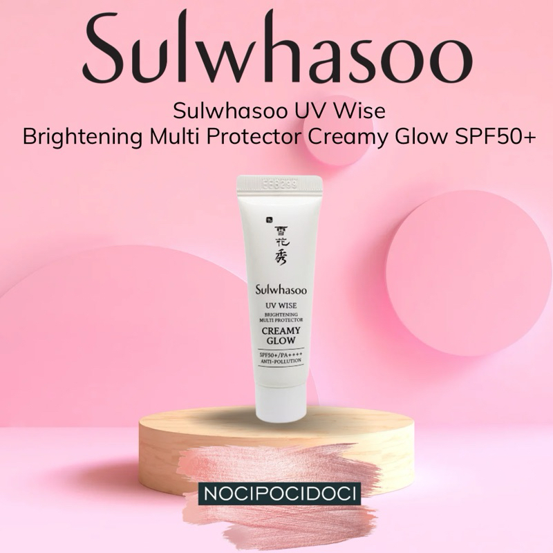 Jual Sulwhasoo UV WISE Brightening Multi Protector CREAMY GLOW ( 10 mL ) | Shopee Indonesia