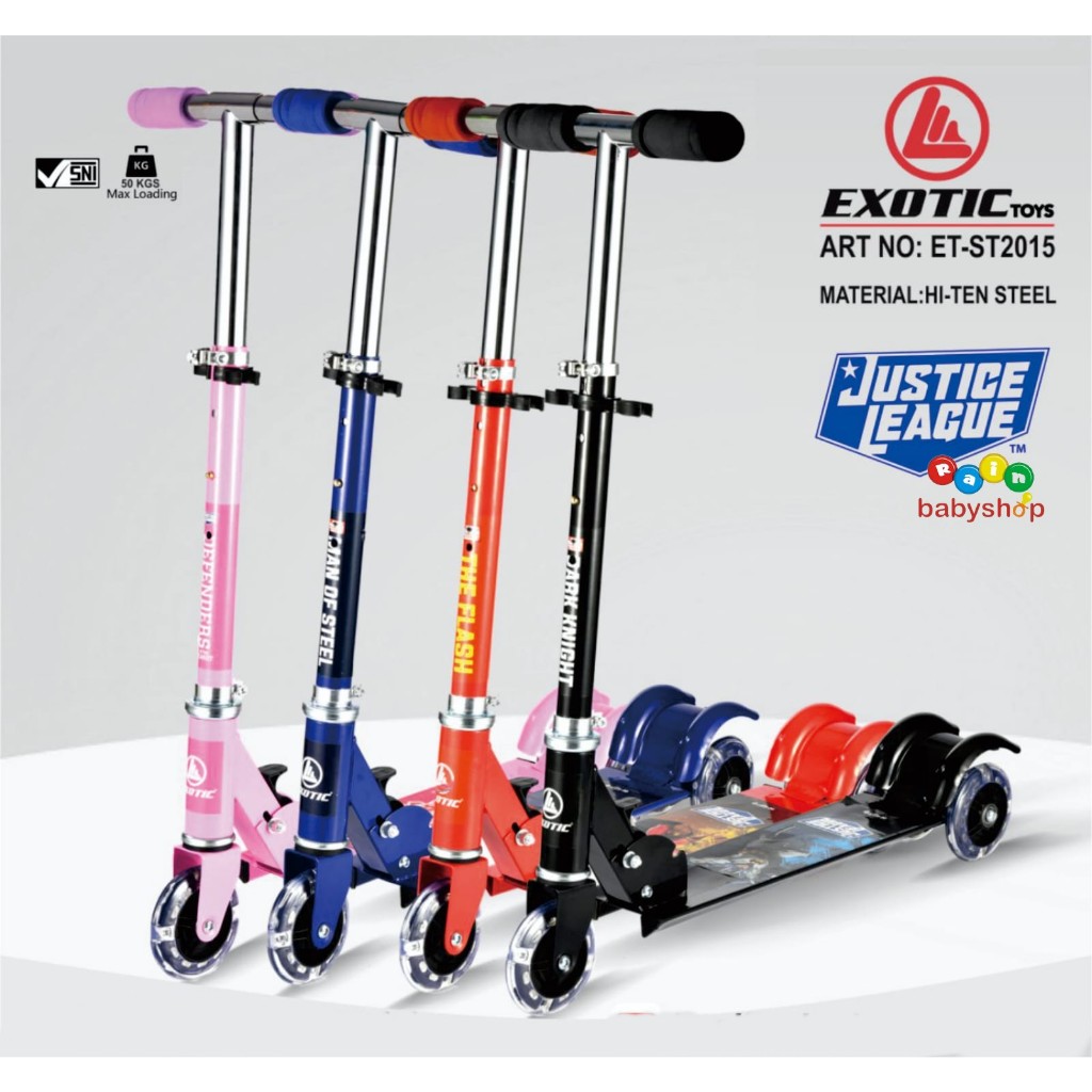 Jual Scooter Besi Exotic ST2015 / Scooter Anak ET ST 2023 Justice ...