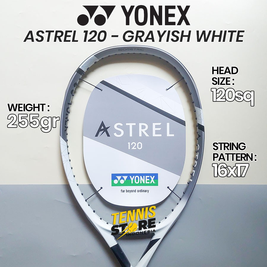 Jual Yonex ASTREL 120 Grayish White ( Raket Tenis ) | Shopee Indonesia