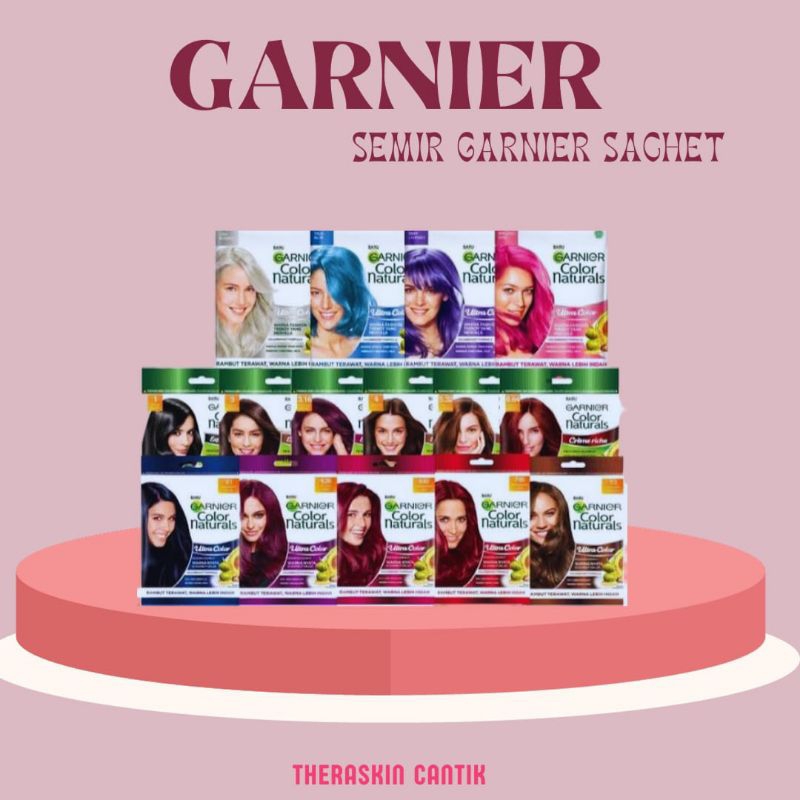 Jual (COD)SEMIR GARNIER SACHET SERIES | HAIR COLOR CREAM 30ML | PEWARNA ...