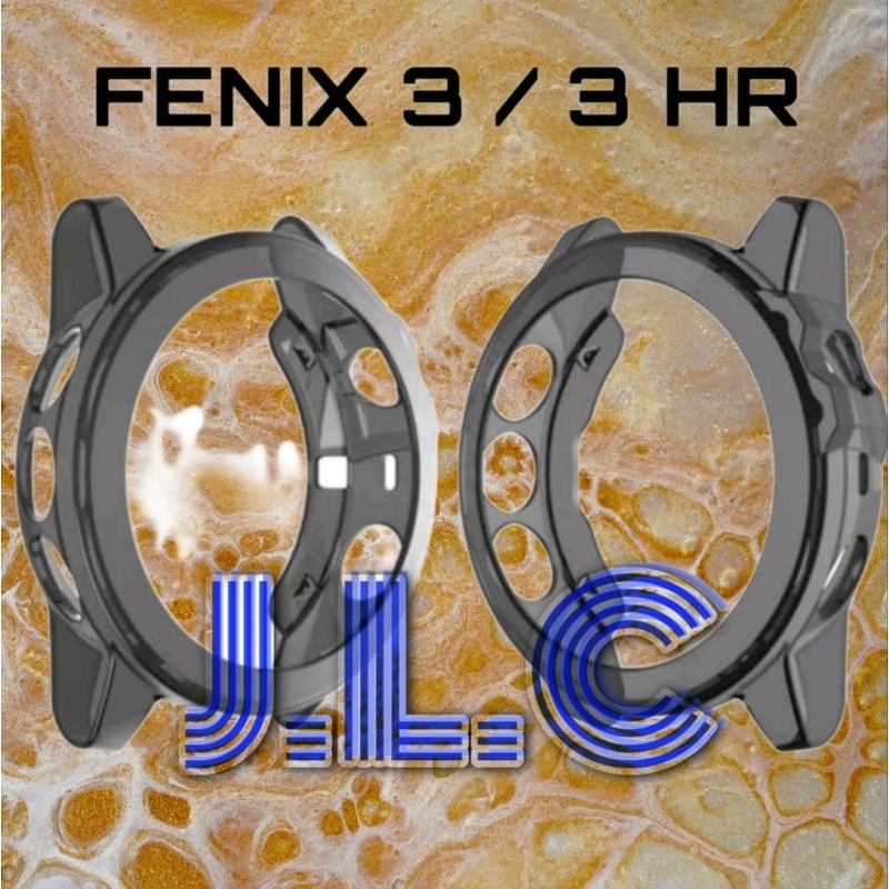 Jual Case Cover Casing Soft Shell Karet Garmin Fenix 3 HR Quatix 3 ...