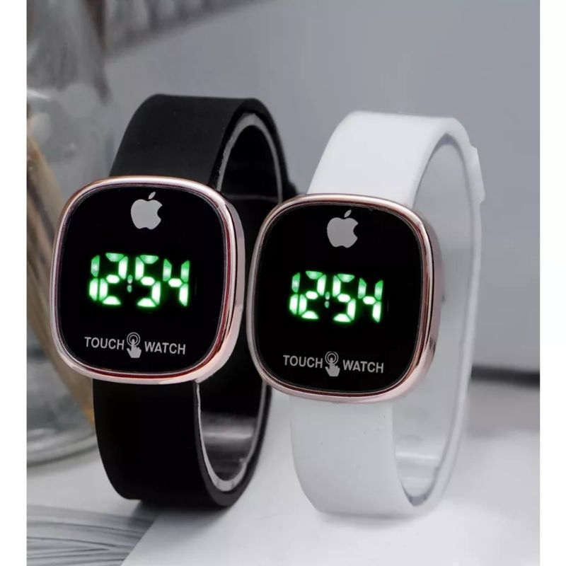 Jual Jam Tangan LED Digital Pria Wanita Rubber Electronic Fashion ...