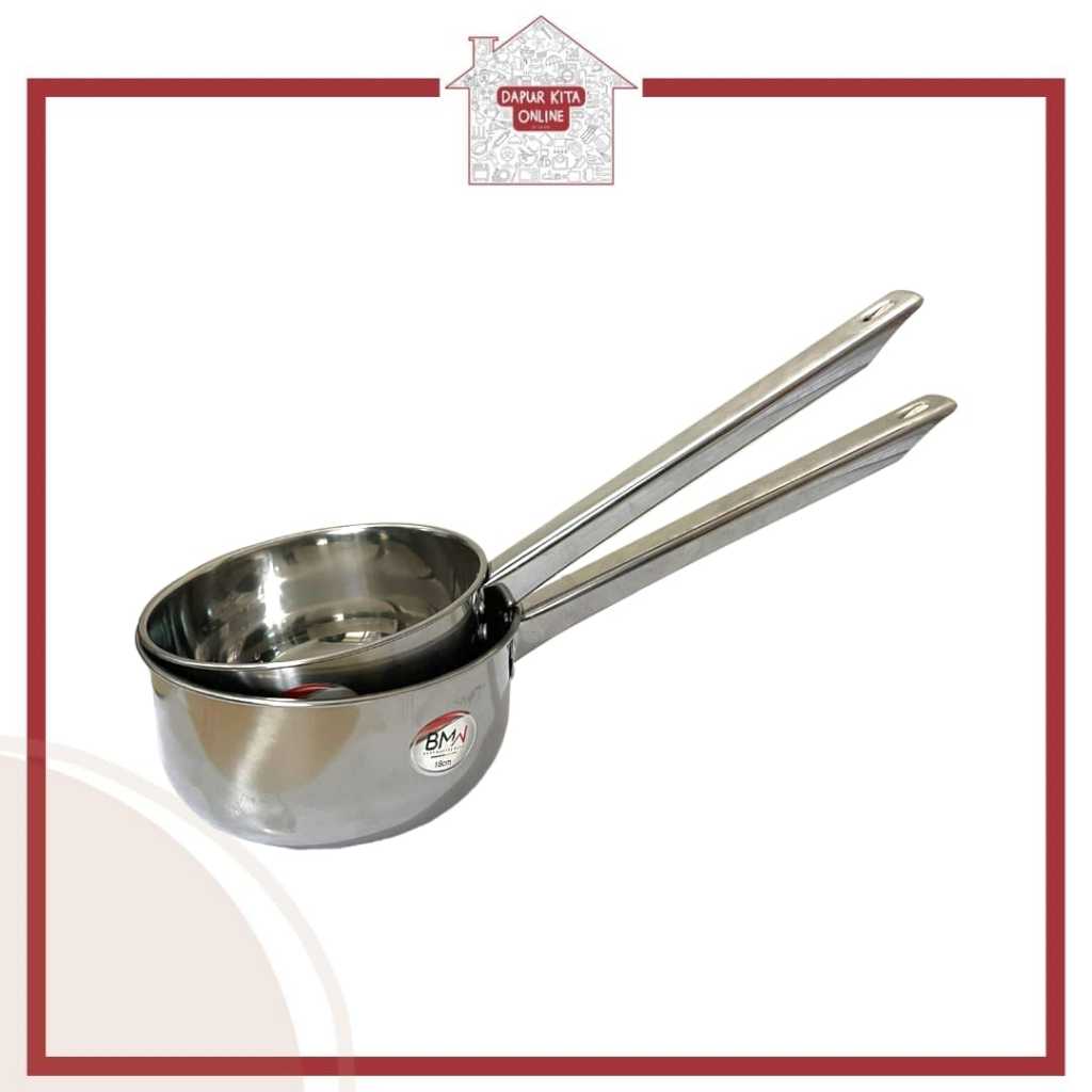 Jual Milk Pan GG Stainless / Panci Susu Stainless / Panci Gayung ...