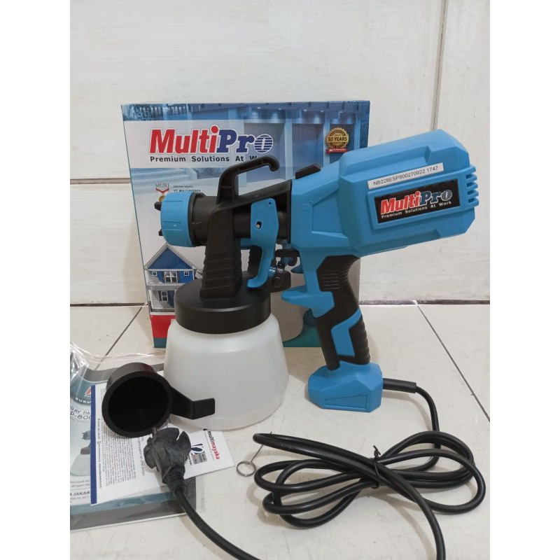 Jual ORI MULTIPRO ESP-800JY SPRAY GUN ELEKTRIK SEMPROTAN CAT MINYAK AIR ...