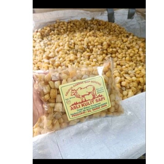 Jual Krecek Rambak Sapi Dadu 500gr | Shopee Indonesia