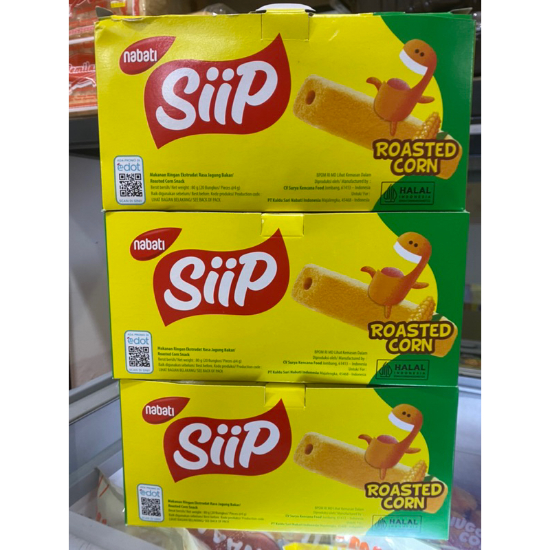 Jual Richeese Siip Roasted Corn 6,5grx20(1pack) | Shopee Indonesia