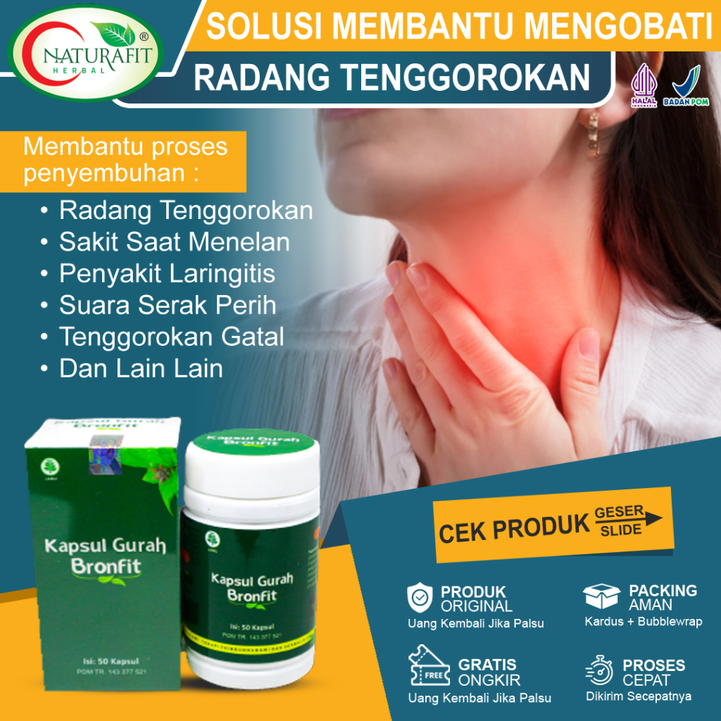 Jual Obat Radang Tenggorokan Paling Ampuh, Gatal Tenggorokan, Sakit Saat Menelan, Obat ...
