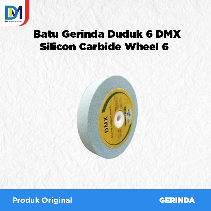 Jual Batu Gerinda Duduk 6 DMX Silicon Carbide Wheel 6 Produk Original ...