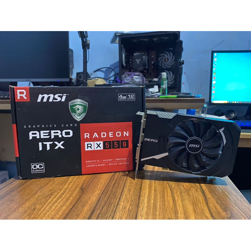 Jual VGA RX 550 4GB Ddr5 Bening | Shopee Indonesia