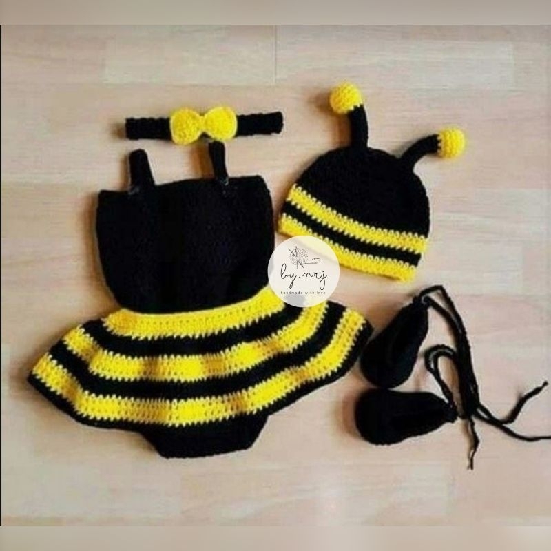 Jual KOSTUM LEBAH / KOSTUM BEE / KOSTUM FOTO BAYI / KOSTUM NEWBORN ...