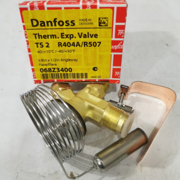 Jual Jual Danfoss 068Z3400 TS 2 R404A/R507 THERMOSTATIC EXPANSION VALVE ...