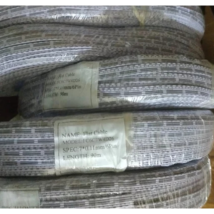 Jual Kabel Pita ISP Warna 6 Pin Baris Jalur Way Ribbon Flat Cable 1 ...