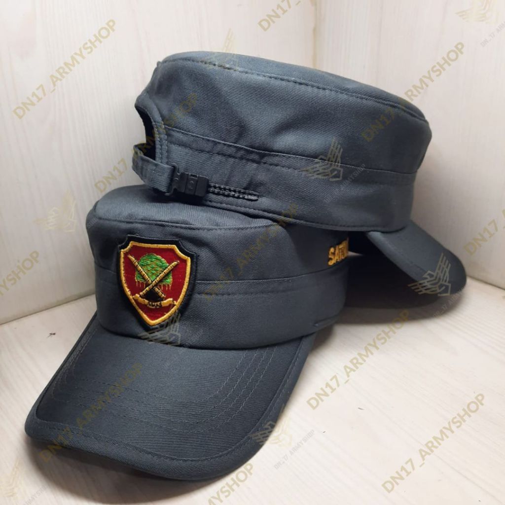 Jual Topi Komando / Topi Tactical / Topi Lapangan SATLINMAS Terbaru ...