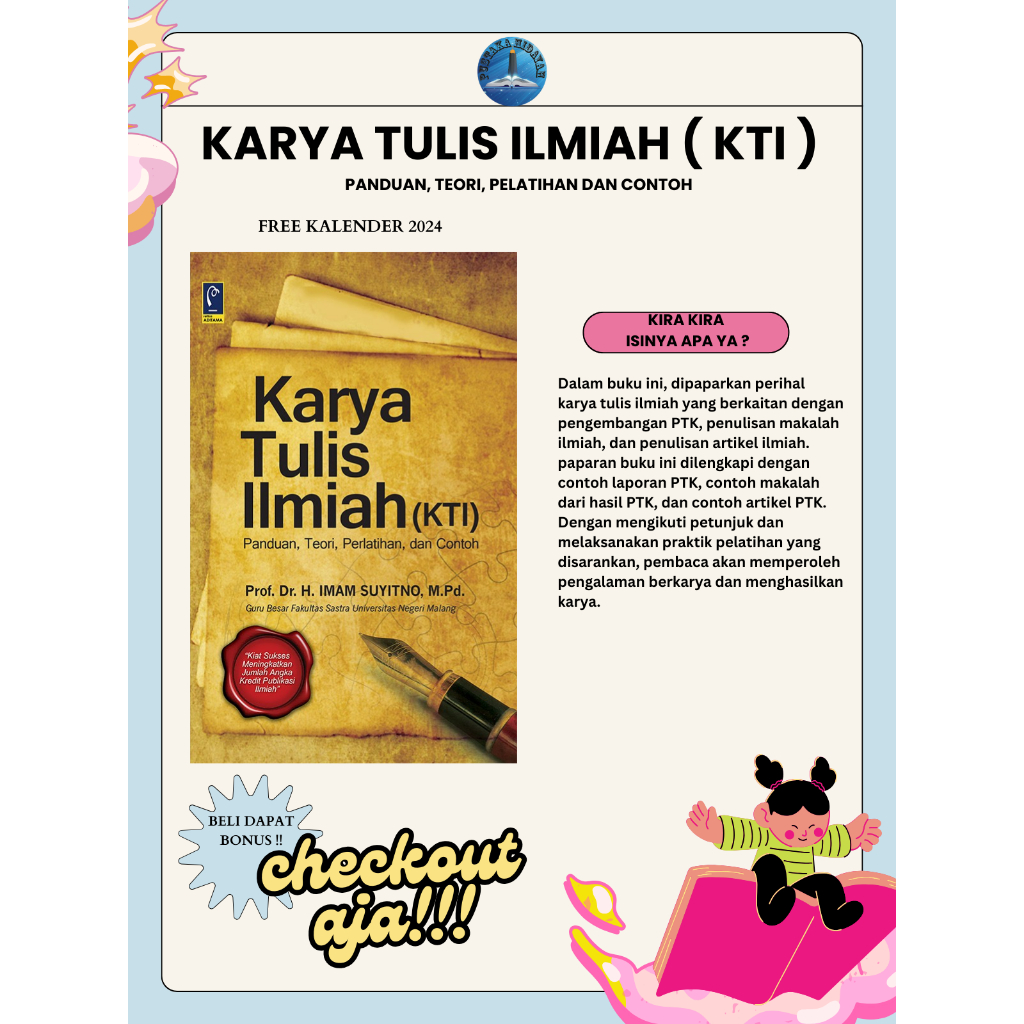 Jual Buku Karya Tulis Ilmiah - PROF. DR. H. Imam Suyitno | Buku ...