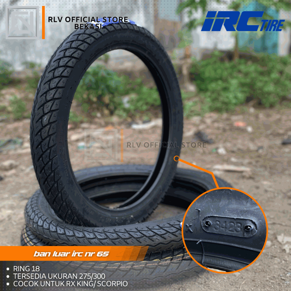 Jual BAN IRC NR65 18-275/300 | BAN MOTOR STANDAR RX KING DAN SCORPIO ...