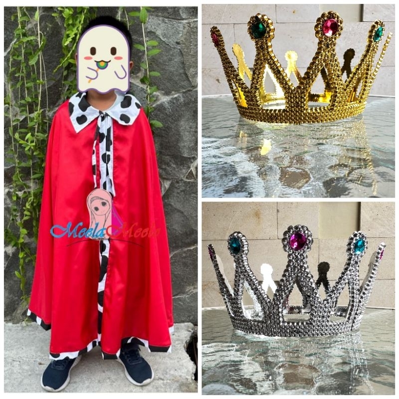 Jual New!!! Jubah Raja Anak King Cape Robes / Kostum Photoshoot Anak ...