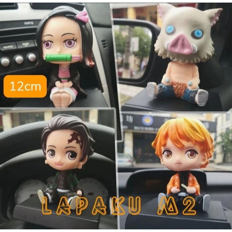 Jual Pajangan Dasboard Mobil Bobble Head Figure Kimetsu no yaiba Demon ...