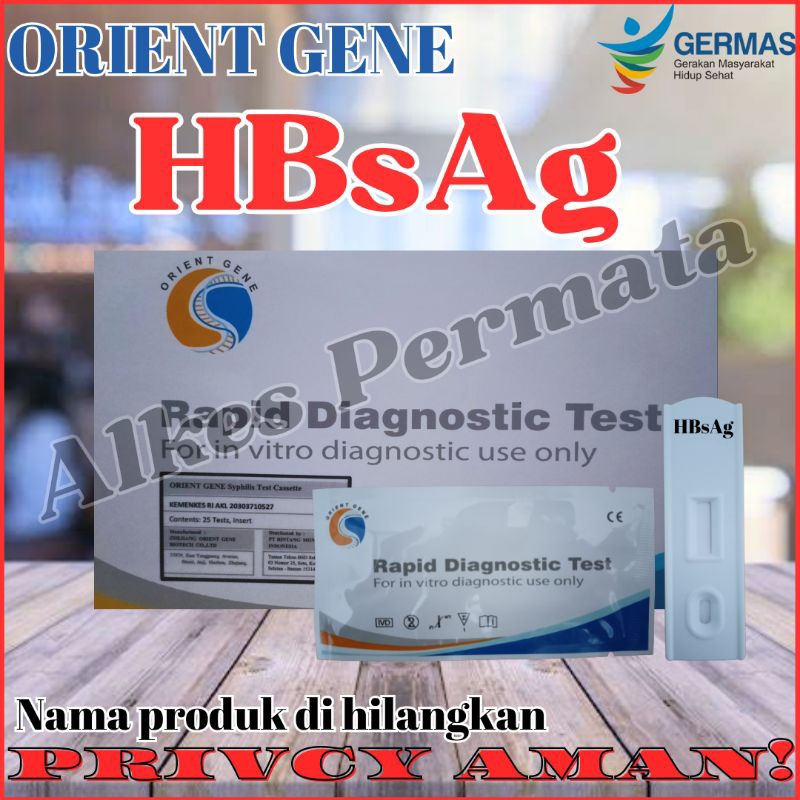 Jual Alat Test HBsAg Akurat Mandiri Satuan Orient Gene | Shopee Indonesia