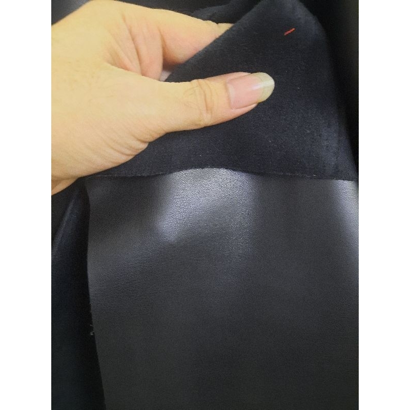 Jual bahan suede kulit sintetis/harga per 0.5meter/scuba suede/kain ...