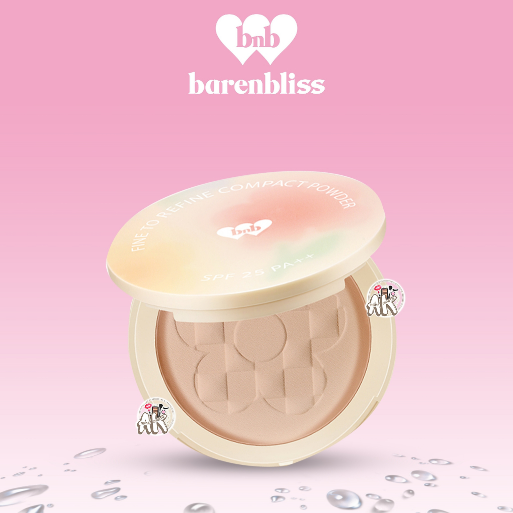 Jual BNB BARENBLISS KOREAN BLOOMATTE FINE TO REFINE COMPACT POWDER 24H ...
