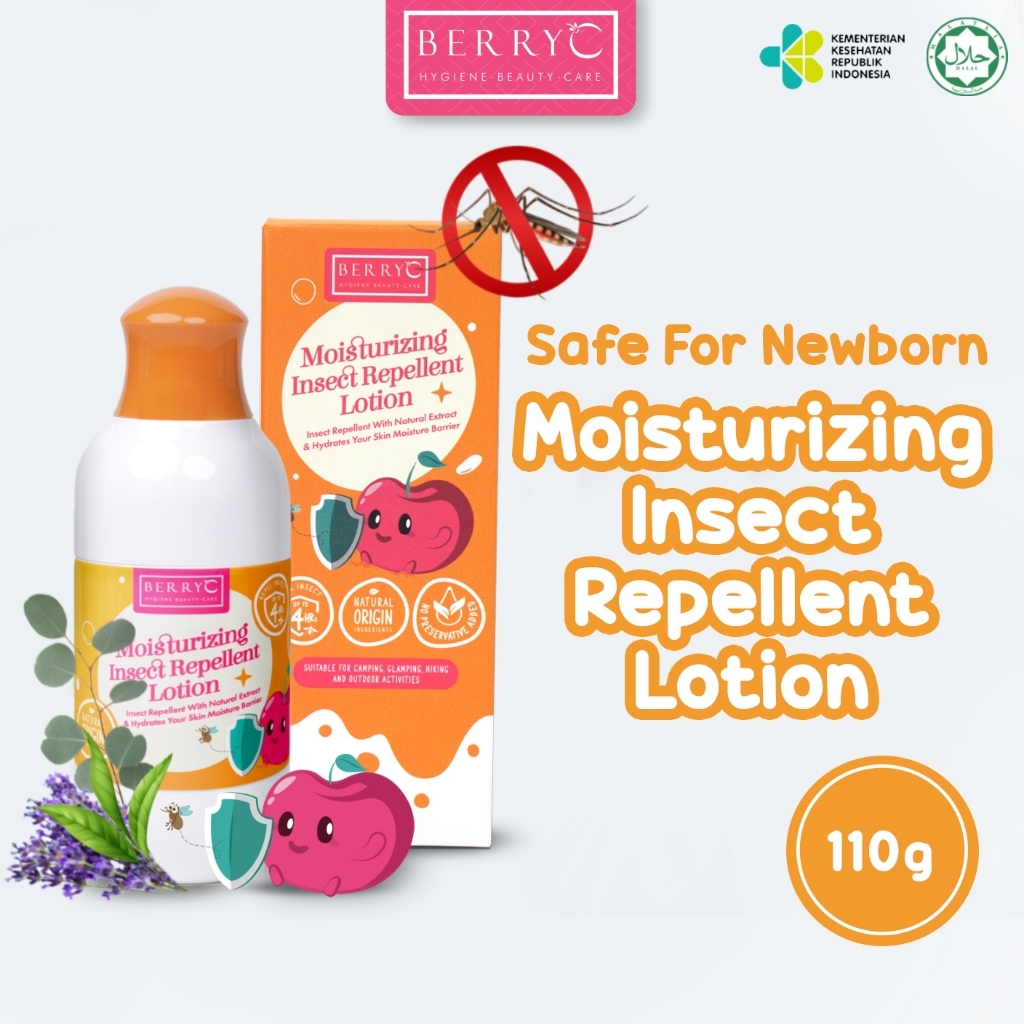 Jual BerryC - Berry C Moisturizing Insect Repellent Lotion 110gram ...