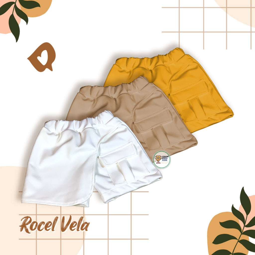 Jual ROCEL VELA - Rok Celana Vela Anak Perempuan Scuba Premium Model ...