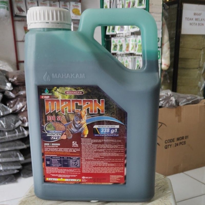 Jual Herbisida cap Macan 338 SL 5 Liter | Shopee Indonesia