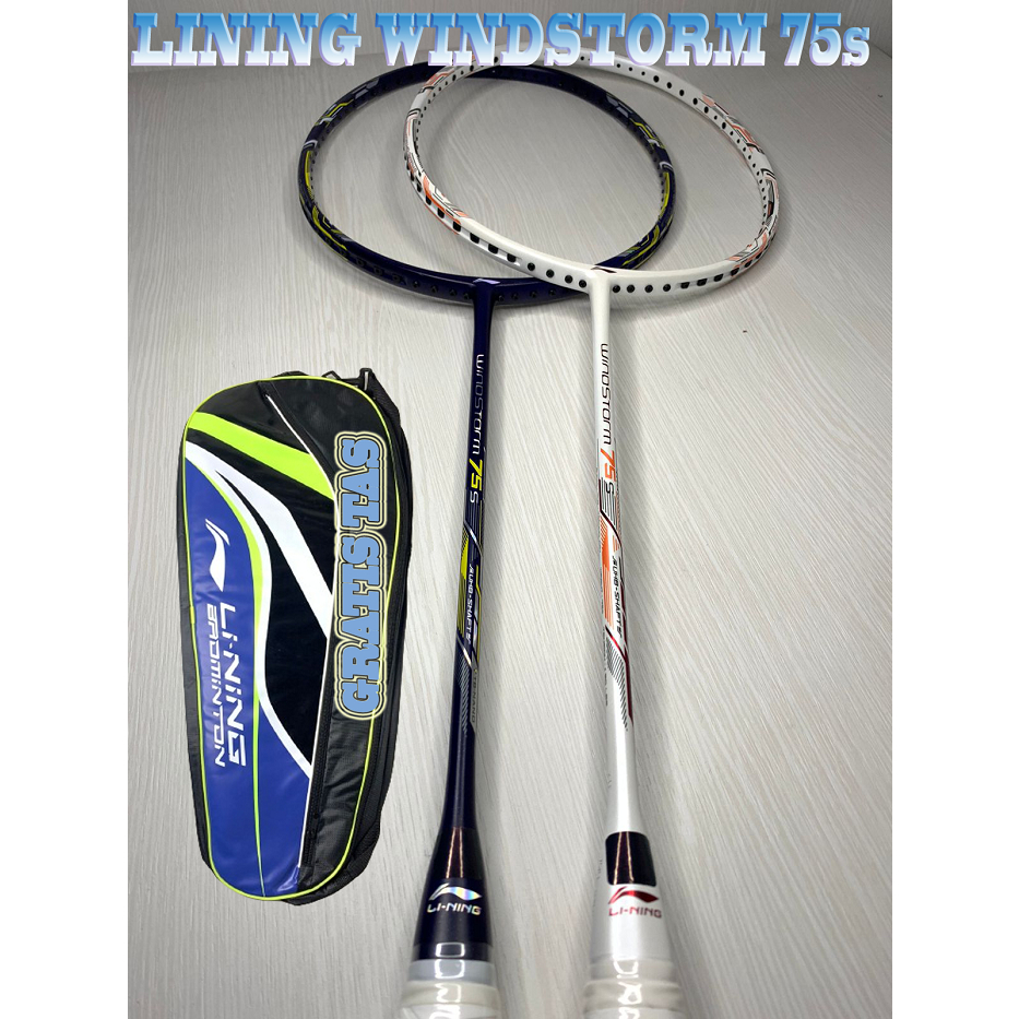 Jual Raket lining windstorm 75 s original Raket Badminton Windstorm ...