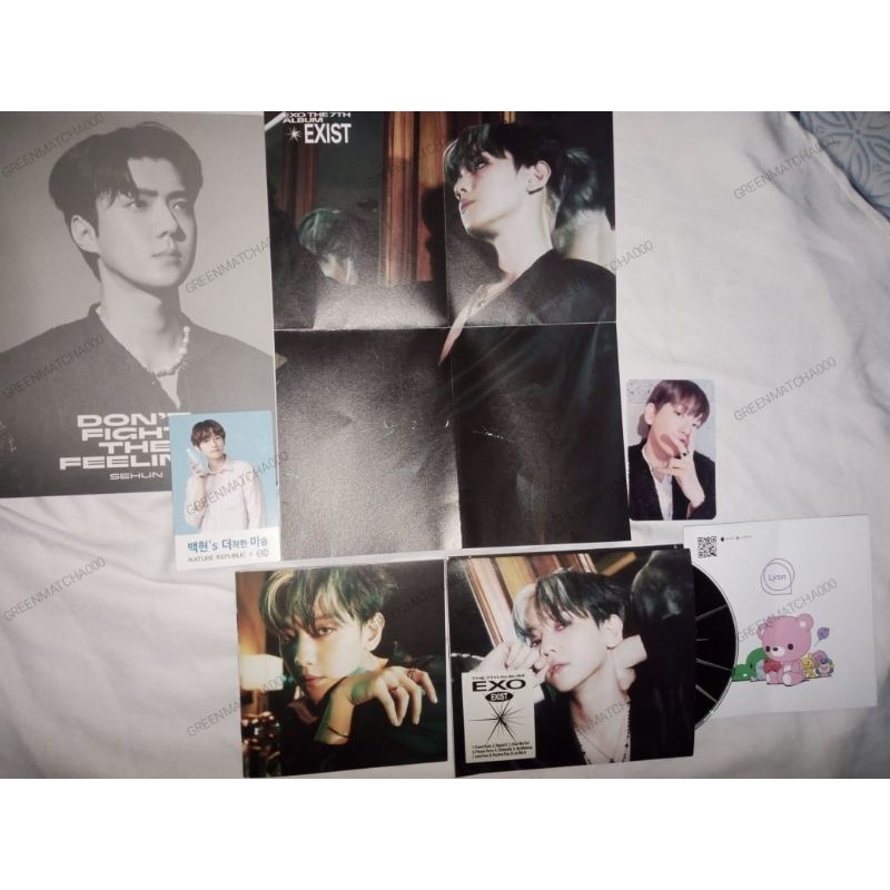 Jual Sell Jual Album Digipack EXIST Cream Soda EXO Baekhyun SET free ...