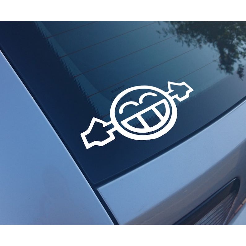 Jual (SEHARI JADI) STIKER EMOTICON STICKER CUTTING EMOTICON MOTOR MOBIL ...
