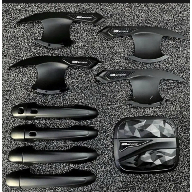 Jual PAKET HANDLE GR SPORT GAGANG PINTU OUTER MANGKOK TANK COVER GR SPORT ALL NEW FORTUNER 2016 ...