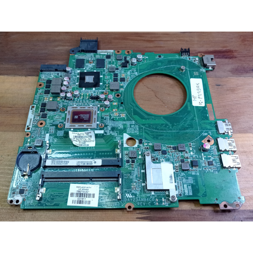 Jual Motherboard Mainboard Laptop HP Pavilion 15 15-P 15-P100DX 15 ...