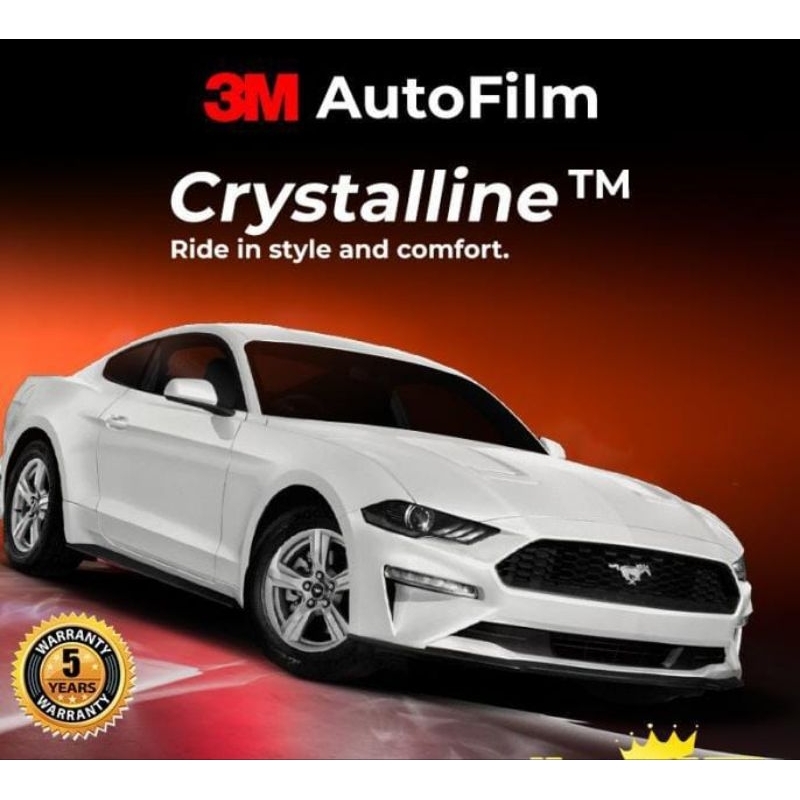 Jual Kaca Film Mobil 3M Crystalline Garansi | Shopee Indonesia
