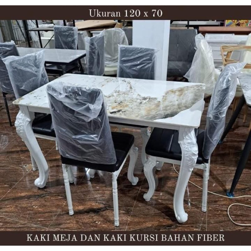 Jual Meja makan granit exclusive ( nota only ) | Shopee Indonesia